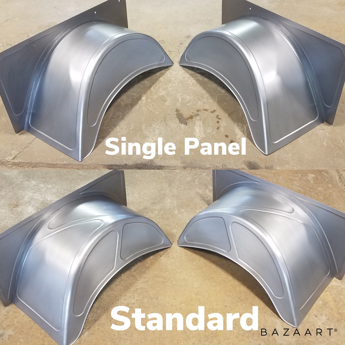 81-87 C-10 Slammed Inner fenders – Hart Fab